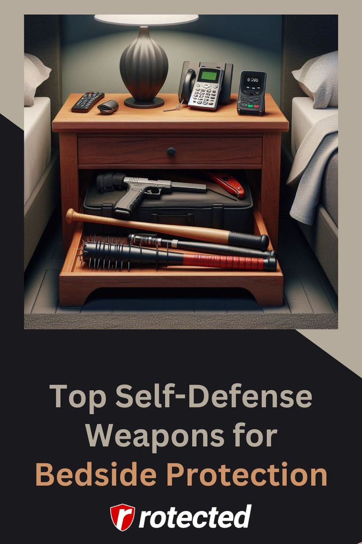 Best Self Defense Weapons to Keep Near Your Bed | Rotected