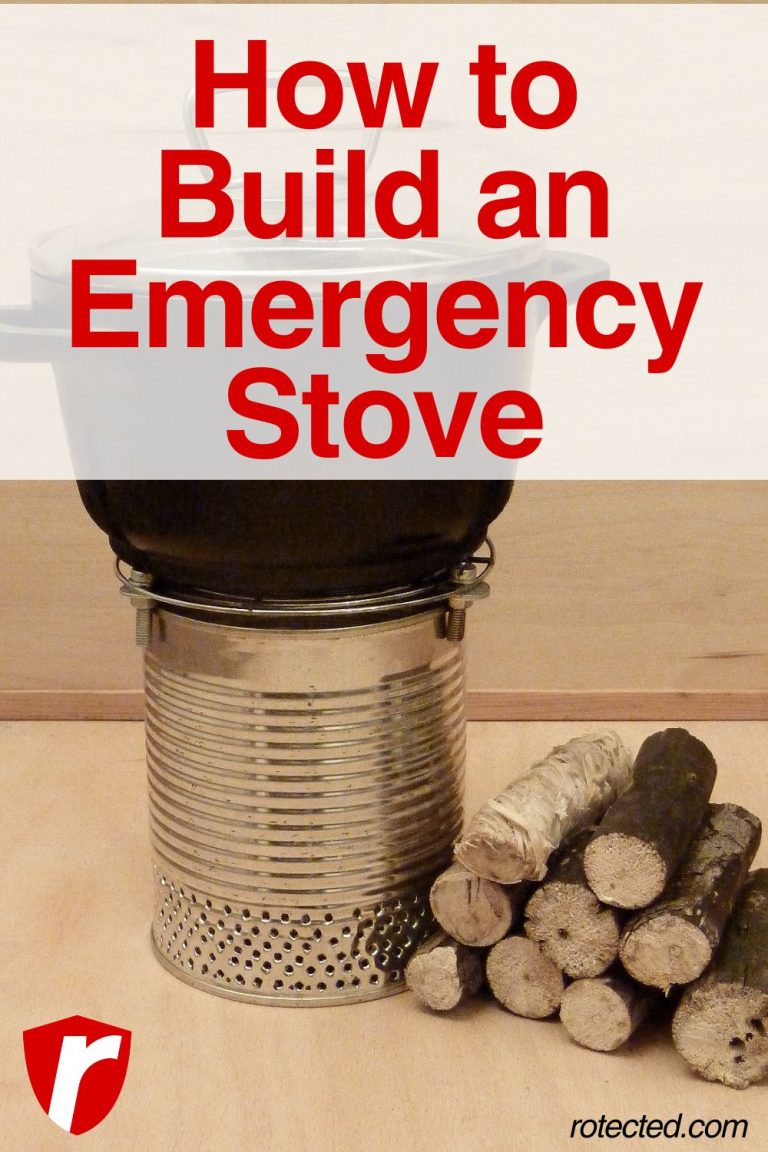 How to Build an Emergency Stove in 4 Easy Steps!