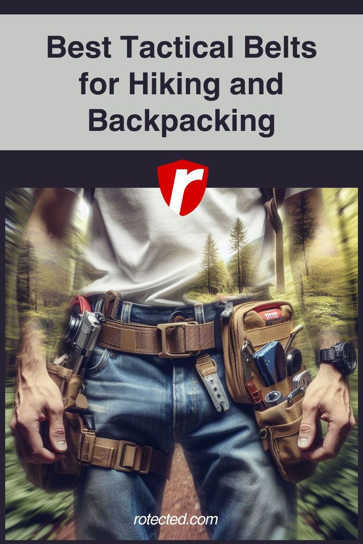 Hiking and Backpacking with a Tactical Belt