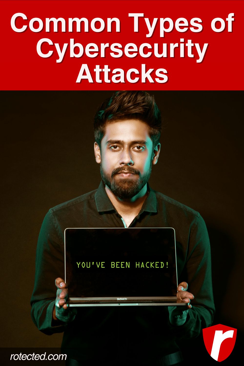 What are the common types of cyber-security attacks?