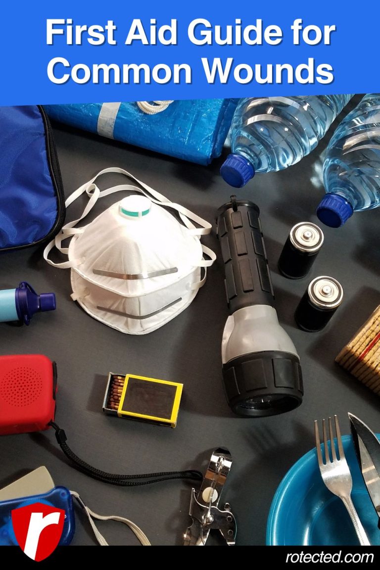 First Aid Guide to Caring for Common Types of Wounds